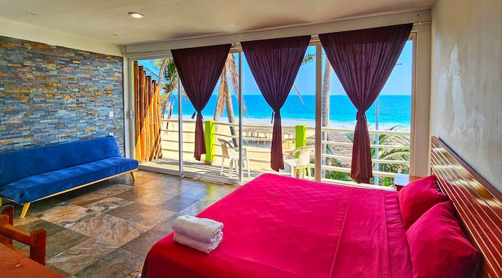 Loft Vivir En El Mar
En La Playa Con Hermosa Vista - Pie de la Cuesta
