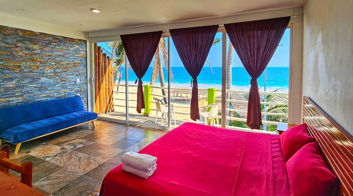 Loft Vivir En El Mar
En La Playa Con Hermosa Vista - Pie de la Cuesta