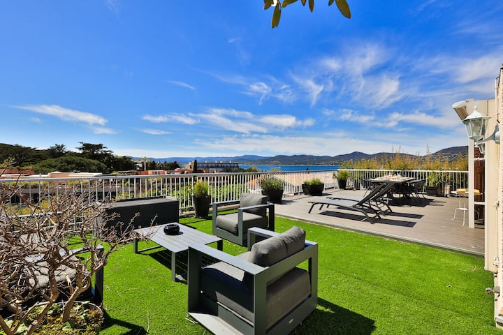 Rooftop Centre St Tropez Vue Golfe - Saint-Tropez
