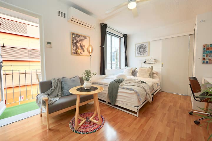Fabulous Location ! Funky City Studio,balcony & Ac - Mosman