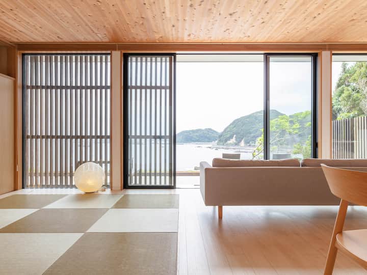 【蓑掛】南伊豆の海を見渡すコンパクトサイズ平屋建てコテージ（2～4名様） - Shimoda