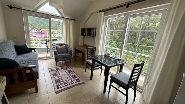 1+1 Apartment With Forest View In Kemer Center - Kemer