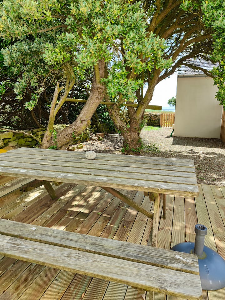La Maison De Pêcheur - Accès Privé Mer Du Jardin - Plozévet