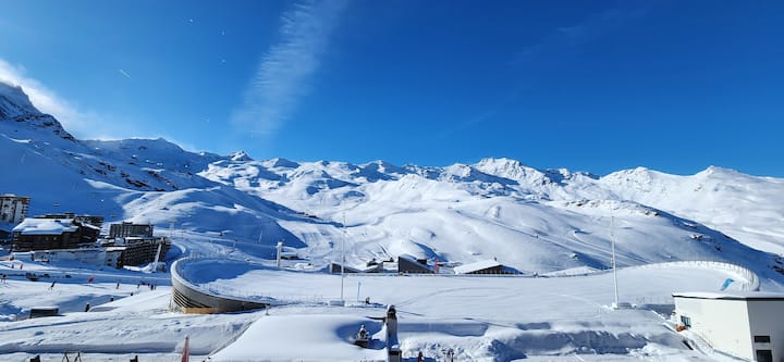 Val Thorens Centre, Vue Panoramique Exceptionnelle - Grande Rue