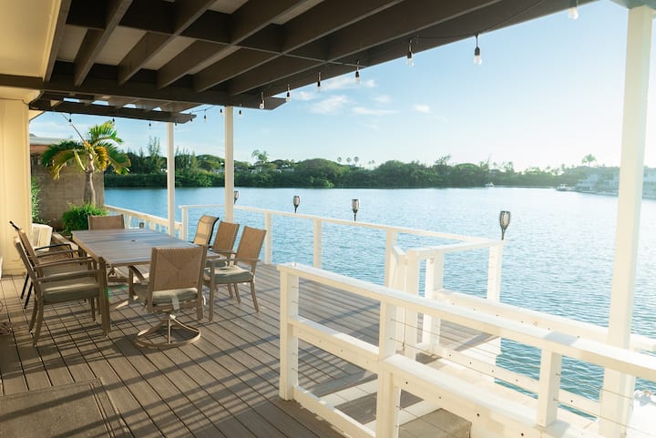 Hale Kai Lily - Waterfront Home Ac In Every Room. - 歐胡島