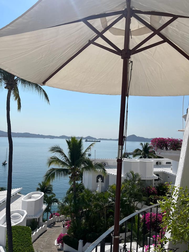 Departamento Con Vista Al Mar/playa/ Restaurante - Manzanillo, Colima, Mexico