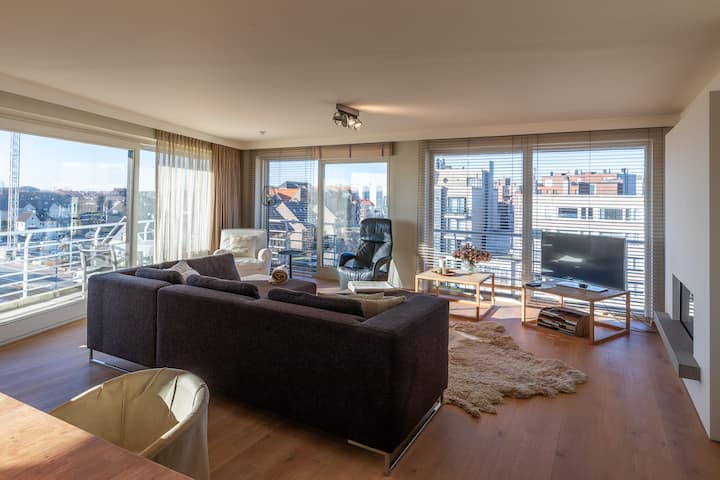 Groot Luxueus Appartement (2 Slp & 2 Badkamers) - Coxyde