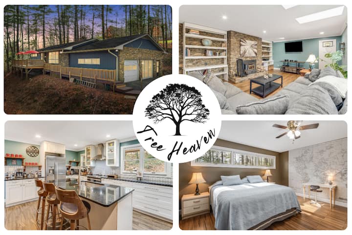 Downtown Avl & Biltmore 10-15min, 2 Kings, Sleep10 - Weaverville, NC