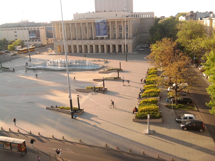 67 M Sq With Views Of Grand Theatre, Ec1 + Parking - Łódź