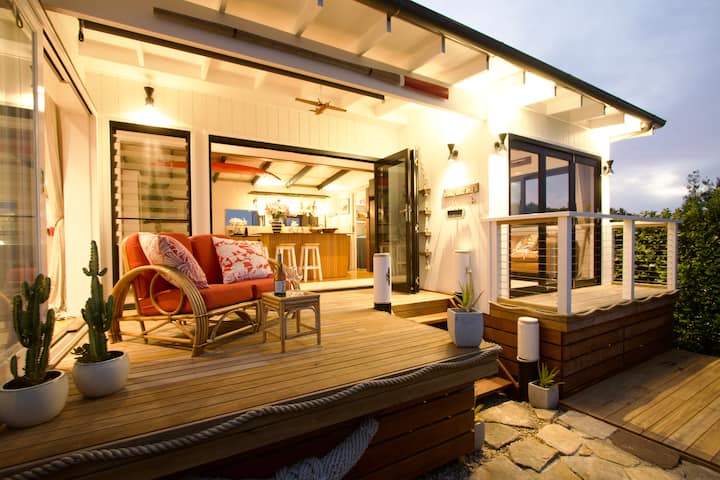 The Lookout - Private, Stunning Ocean Beach Views - Scotland Island