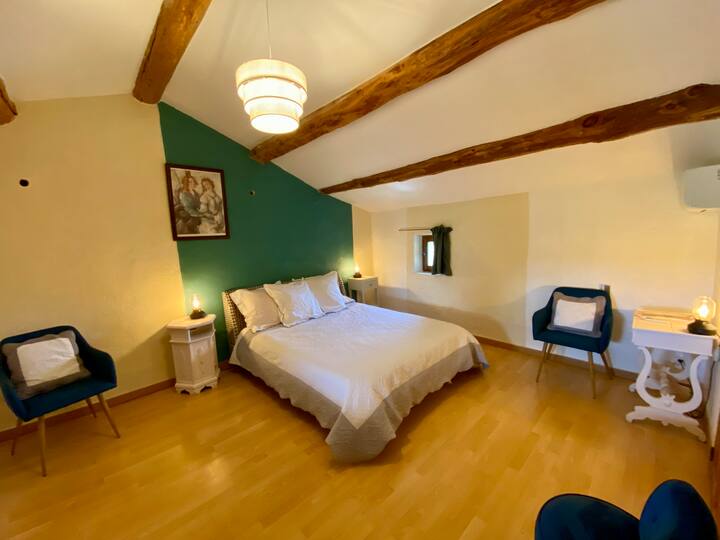 Chambre Tamaris Au Mas De La Soie - Gigondas
