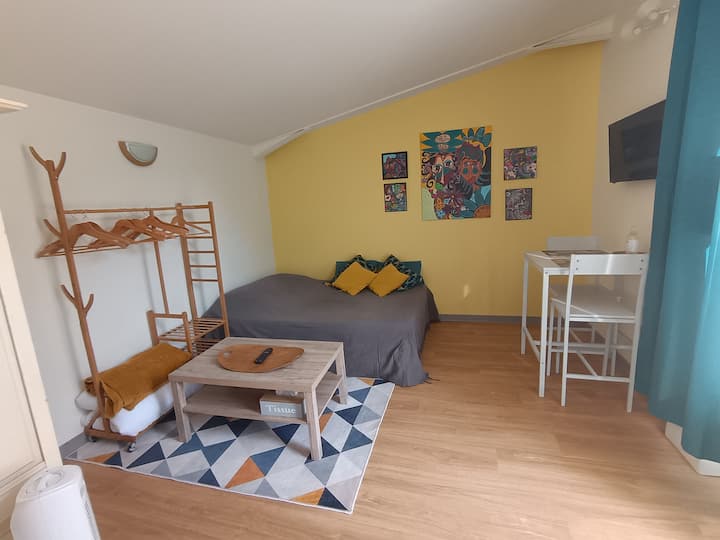 Studio Indépendant Au Calme Avec Parking Privatif - Mazamet