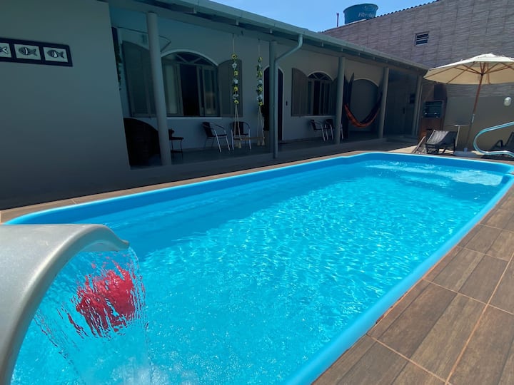 Casa Com Piscina Próximo A Beto Carrero E Praias. - Penha