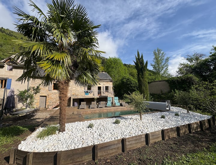 Belle Maison De Vacances Dans Les Gorges Du Tarn. - Ispagnac