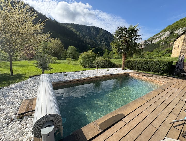 Maison Et Piscine Chauffée Privée – Gorges Du Tarn - Lozère