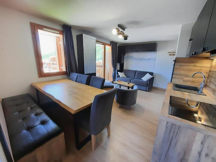 Les Orres 1800 Appart 8 Pers à 50m  Pistes De Ski - Les Orres