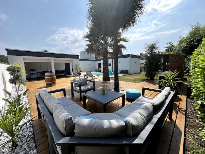Superbe Villa Moderne à 25 Min D'hossegor - Dax