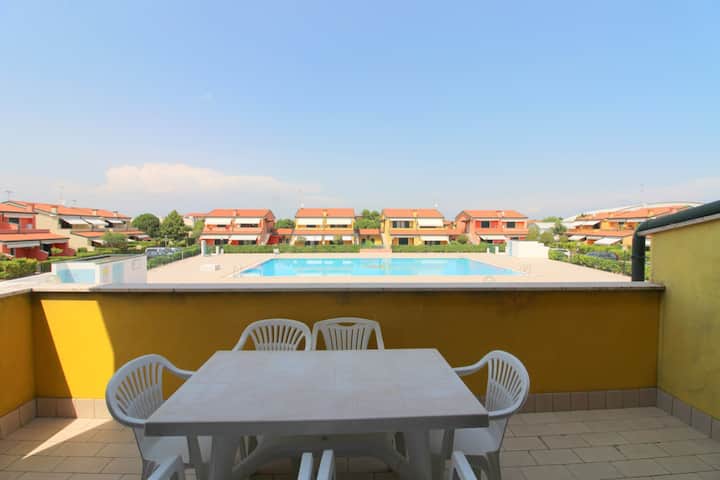 Hotel Apartment 3locale G14 Fronte Piscine 2 Piani - Eraclea Mare