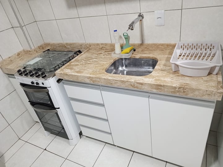 Flat Mobiliado Próximo à Praia Beira Mar - Ceará