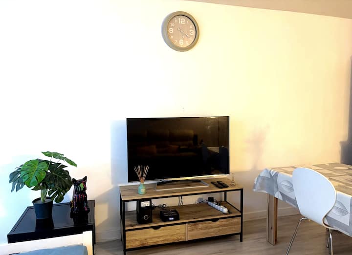 Appt Rénové Lumineux + Balcon - Centre 8min à Pied - Angers