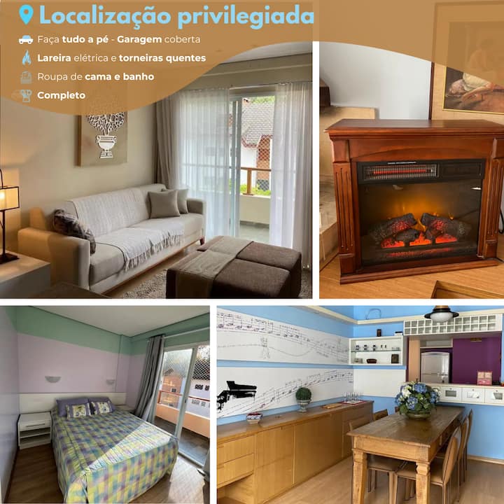 Tudo A Pé - 5 Min Centro/capivari - Luxo Calmaria - Campos do Jordão