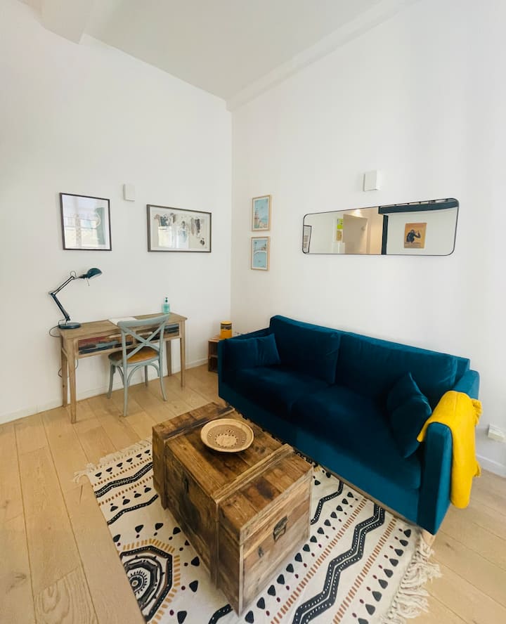 La Suite Du Port- Cosy Et Lumineux - Wifi -Plages - Nizza