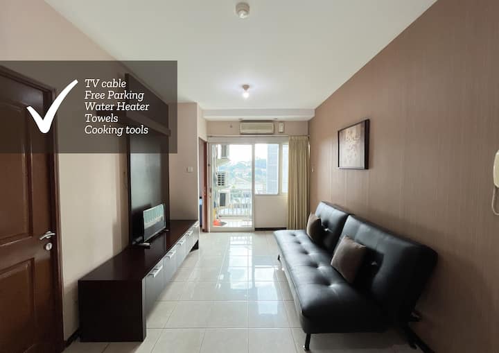 9th Floor 2br 1ba Galeri Ciumbuleuit Apartment 1 - Bandung