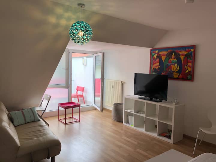 Ochsenfurt Nah Bahn & Klinik Sonniger Balkon - Ochsenfurt