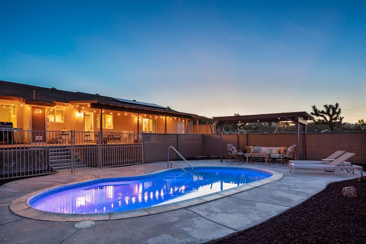 Desert Splash House, Pool + Spa In Joshua Tree - Joshua Tree, CA