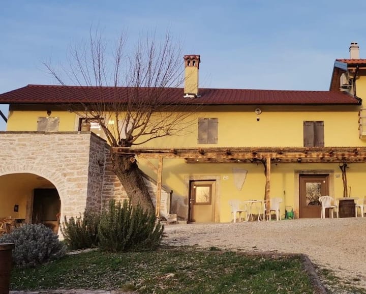 Rural Property For 10 With Closed Garden - Pazin