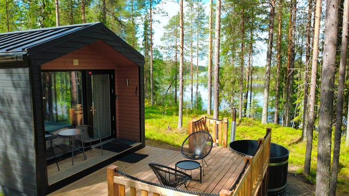 Luxury Cabin With Hot Tub In The Heart Of Hossa - Kainuu