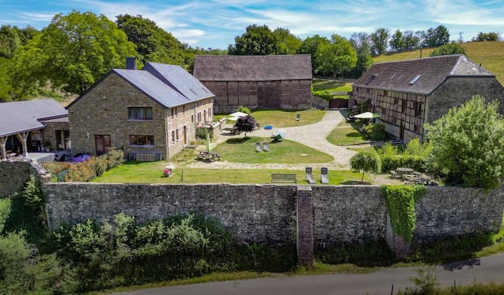 Charme Gîte(1e Verd) In 17e Eeuwse Tempeliershoeve - Hotton