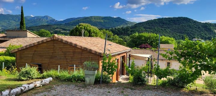 Les Nells, Maison Ossature Bois - Crest