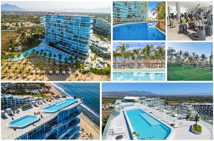 Marítima Nuevo Vallarta Beach Front Apartment - Nuevo Vallarta