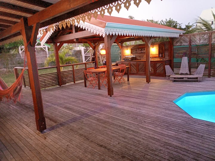 [Case Créole] Villa Bwà Lawóz - Guadeloupe