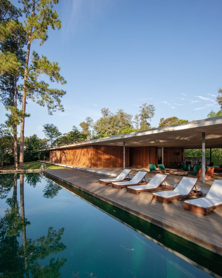 Apaixonante Casa De Marcio Kogan Para 16 Pessoas! - Brasil
