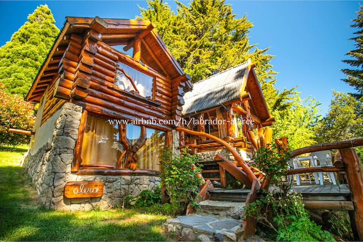 Villa Labrador A Orillas Del Lago. Cabaña Lenga - San Carlos de Bariloche