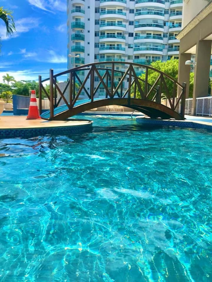 Três Quartos, Próximo  Praias, Shopping, Etc. - Recreio dos Bandeirantes