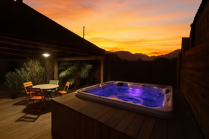 Jacuzzi Privé -Sauna - Splendide 4 éToiles - Aix-les-Bains