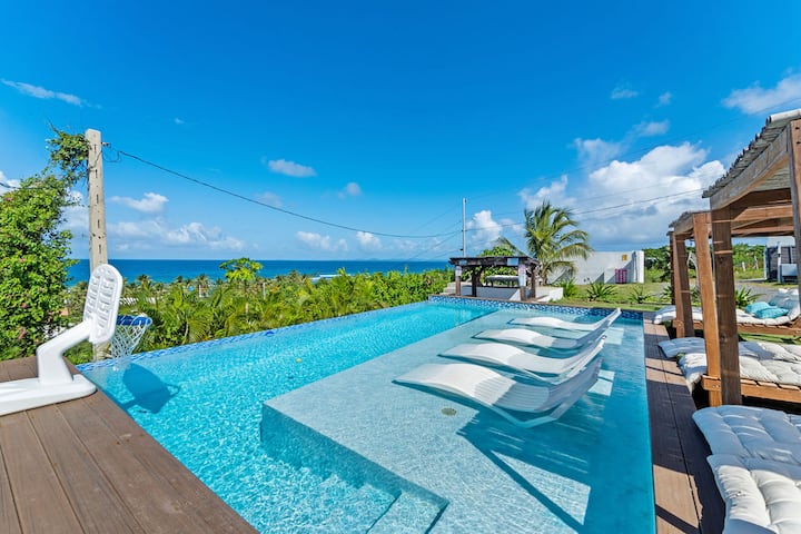 Private Infinity Pool & Ocean View & Jacuzzis 7br - Puerto Rico