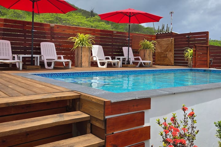 Villa Kadushi With Oceanview (Tato Apartments) - Curaçao