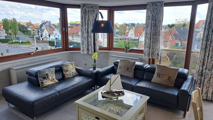 Bel Appart Tt Confort 6 Pers. 150m De La Mer 3 Ch - Koksijde