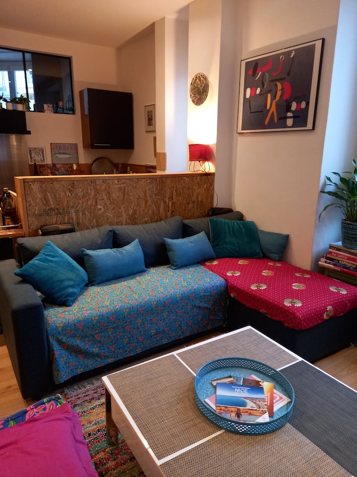 Appartement Climatisé Idéalement Situé - Nice