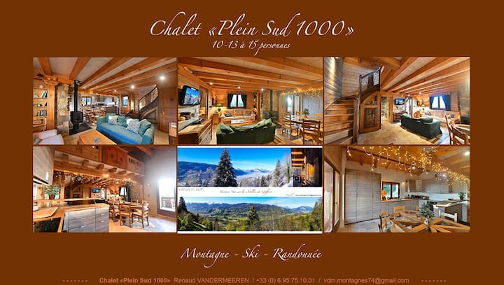 Chalet "Plein Sud" M. Nature, Panorama - Praz De Lys Sommand