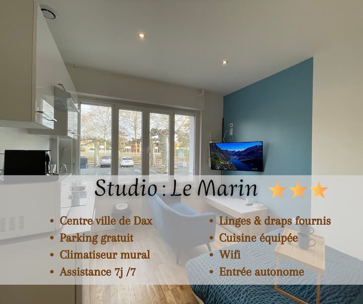 Le Marin, à 500m Du Centre Ville 🌞🌊 - Dax