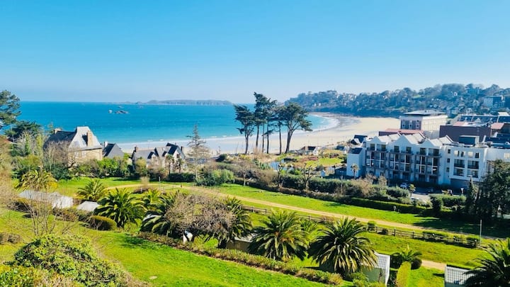 Studio Vue Mer Exceptionnelle, Direct Plage. - Perros-Guirec