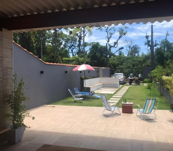 Linda Casa A 350mts Da Praia De Boraceia - São Sebastião - Bertioga