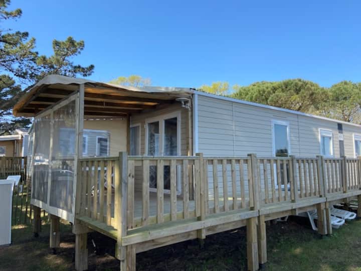 Mobilhome 3 Ch / Wifi Inclus / Camping Bord De Mer - Quiberon