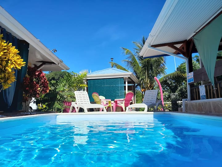 Véritable Havre De Paix Avec Jacuzzi - Martinique
