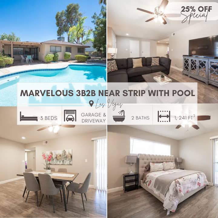 35% Off - Marvelous3b3b Nearstripw/pool - Fremont, CA